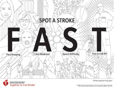 American Heart Association Coloring Pages