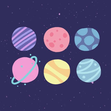 행성 일러스트 Illustration Graphic Inspiration