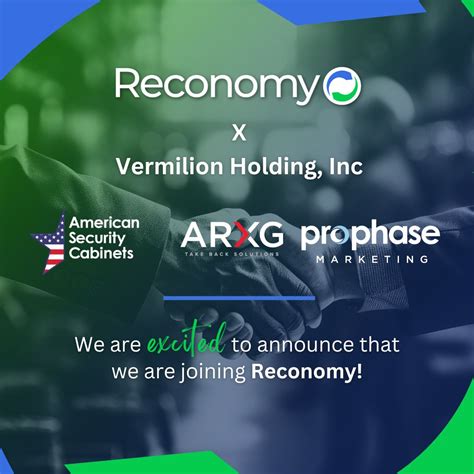 Vermilion Holdings joins Reconomy | ARXG by Reconomy posted on the ...