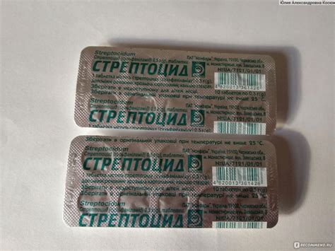 Таблетки Монфарм Стрептоцид - «Эффективные таблетки.» | отзывы