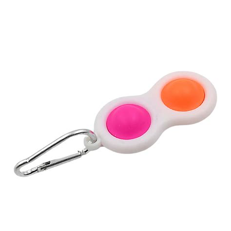 4850 Simple Dimple Fidget Toy Mini Keychain Deodap