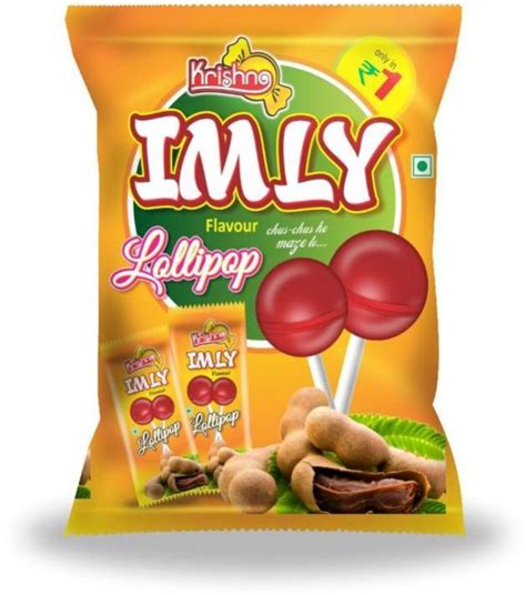 Krishna Yellowish Round 350gm App Imly Lollipop For Confectionery