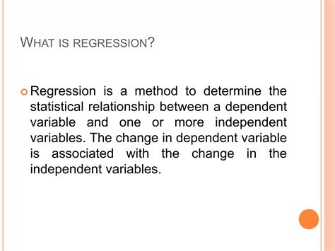 Stepwise Regression Backward Selection Pptx
