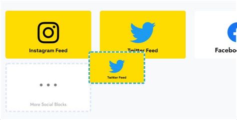 Twitter Feed Mobirise Extension Electricblaze