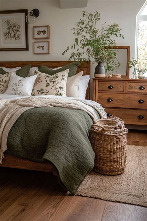 15 Tips For A Perfect Sage Green And Cream Bedroom Green Country