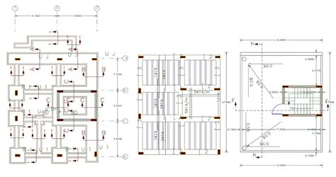 Column Footing And Foundation Plan Dwg File