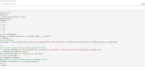 FunciÓn Para Eliminar Tildes En Excel Con Python Excel Signum
