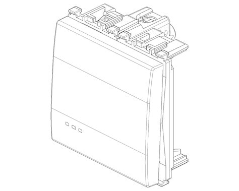 Vimar 1p 16ax 2 Way Switch 2m Grey Argo Boat Parts