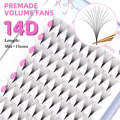 Yelix พัดลมขนตาปลอม 14d 3d 4d 5d 6d 7d 8d 9d 10d 12d 14d ขนมิงค์ แบบบางพิเศษ Shopee Thailand