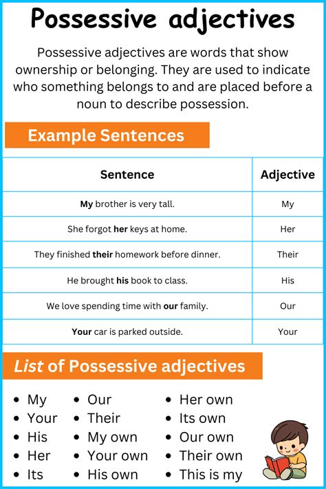 Singular Possessive Sentence Examples Possessive Nouns Definition