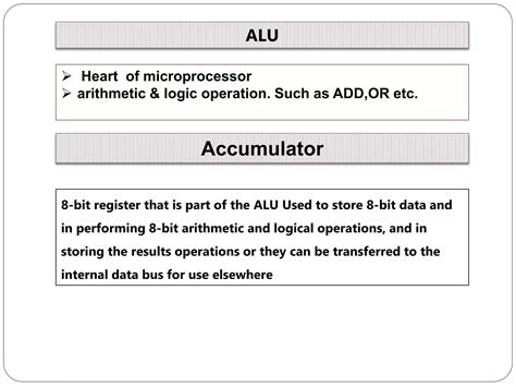 Microprocessor Architecture Ppt
