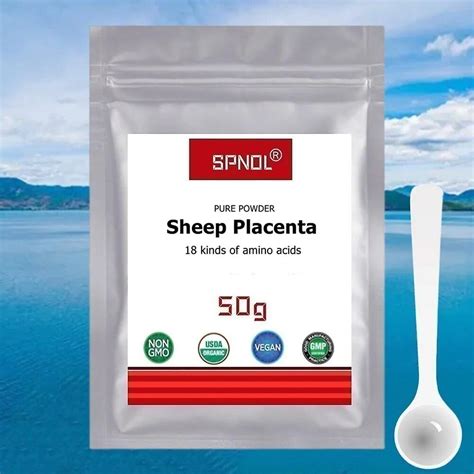 Huamade 50g 1000g Sheep Placenta Whitens The Skin Sheep Placenta