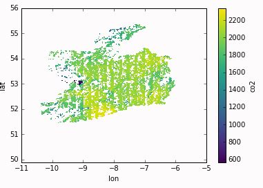 Python Using Xarray And Matplotlib To Draw Maps Of Annual Sums Stack Overflow