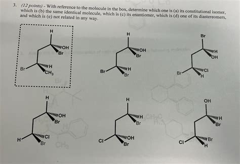 solved 3 12 points with reference to the molecule in
