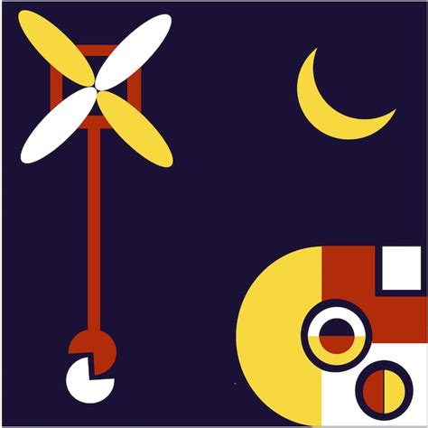 Premium Vector Cubism Pattern Art Illustration