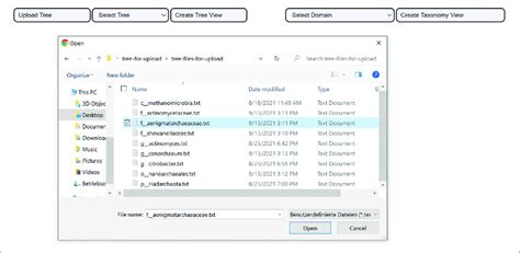 Uploading A Tree Using Capt After The File Upload Is Successful The Download Scientific
