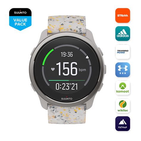SUUNTO 9 PEAK BIRCH WHITE TITANIUM