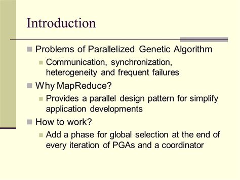 Mrpga ： An Extension Of Mapreduce For Parallelizing Genetic Algorithm