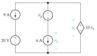 Solved Find The Total Power Developed In The Circuit In The Chegg Com