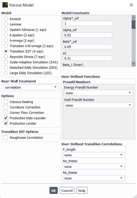 15 8 Setting Up The Transition Sst Model