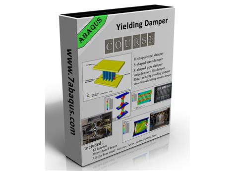 Yielding Damper Course In Abaqus Abaqus Tutorials Yielding Damper Course In Abaqus Abaqus Tutorials
