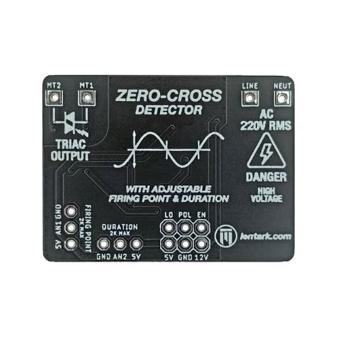 Zero Cross Detector Modülü Stoklarımızda lentark com