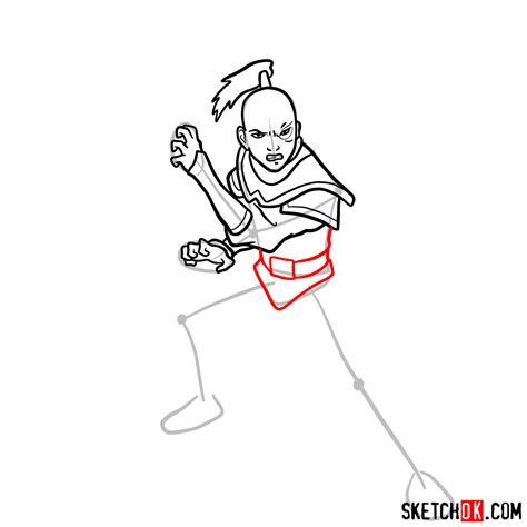 How To Draw Zuko From Avatar In 14 Easy Steps