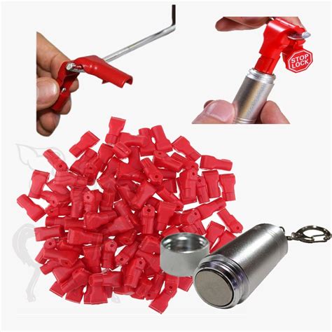 Anti Theft Security Stop Lock With Magnetic Key Detacher Shopee