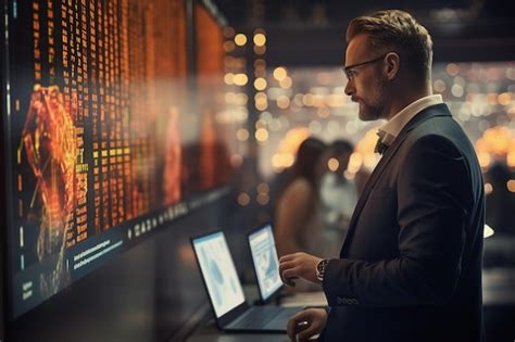 Premium Ai Image Ai Robots Datadriven Insights Empower Entrepreneurs