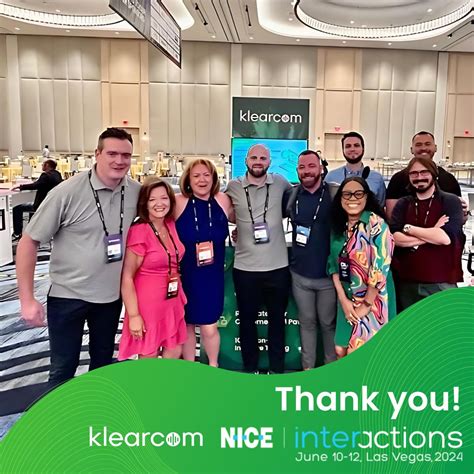 klearcom on linkedin nicei24 niceinteractions2024 klearcom thankyou