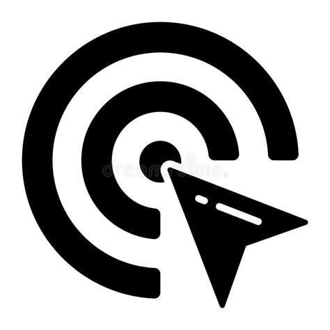 Cursor Pointer Vector Icon In Modern Design Style Stock Vector