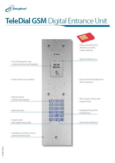 Entryphone Door Entry Systems