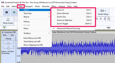 How to Zoom in and out in Audacity (Keyboard Shortcuts)