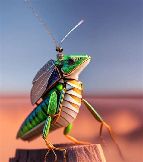 Premium Ai Image Grasshopper Robots