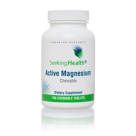 Buy ACTIVE MAGNESIUM CHEWABLE TABLETS Supplement Online Spectrum Supplements
