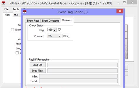 issue with event flags and constants for jp crystal · issue 2347