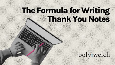 Should You Write Thank You Notes