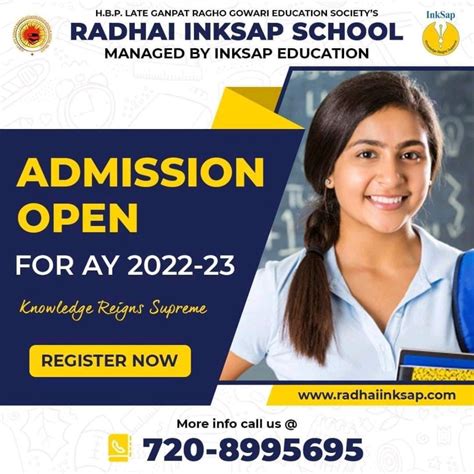 Shree Vidya Inksap On Linkedin Repost Admissionopen2223