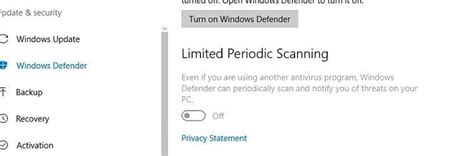 Windows Defender Is Missing In My Windows Windows Forums