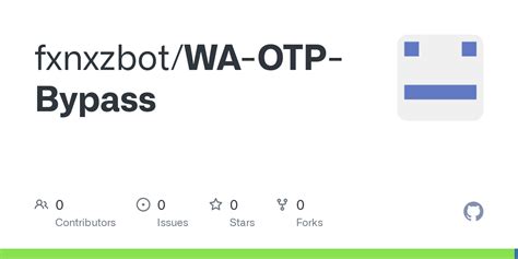 GitHub Fxnxzbot WA OTP Bypass