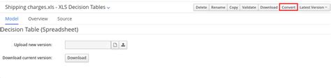 chapter 7 converting an uploaded spreadsheet decision table to a