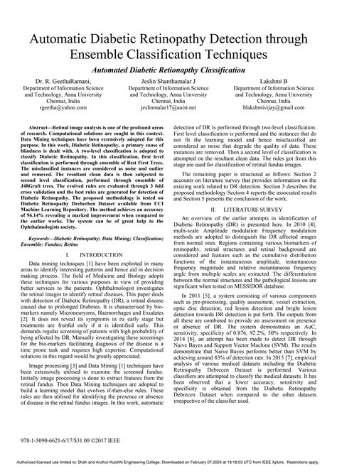 Solution Automatic Diabetic Retinopathy Detection Through Ensemble