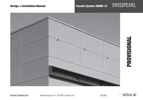 Pdf Provisional Eternit Portugal · Provisional This Design Installation Manual External