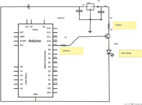 TTL LASER With Arduino UNO And How To Add OFF