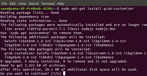 how to install grub customizer on ubuntu vitux