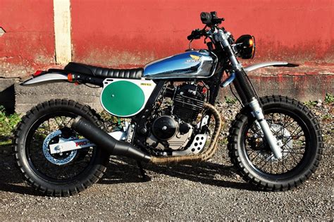 The Last Dominator Honda Nx650 By Andrew Greenland Bikebound