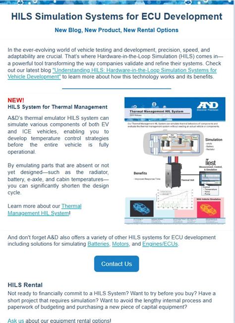 check out our latest hils simulation systems for ecu development … a