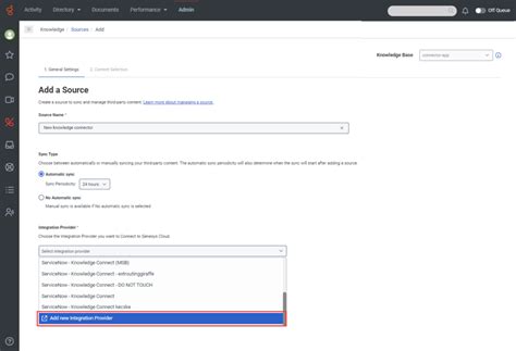 Add A Third Party Knowledge Base Integration Provider Genesys Cloud Resource Center