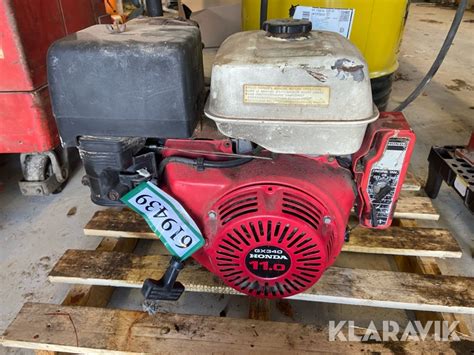 Motor Honda GX340, Middelfart, Klaravik auktioner
