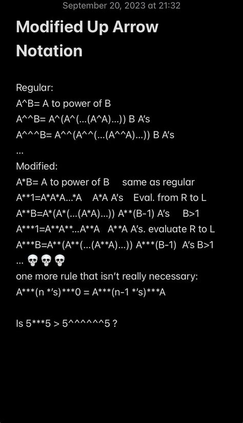 Modified Up Arrow Notation Rgoogology